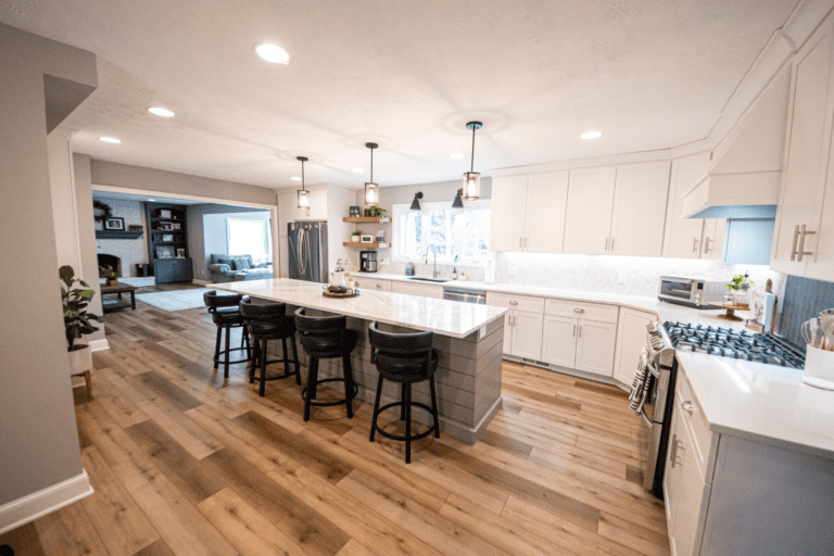 Akron Kitchen Renovation & Addition | Daso Custom Cabinetry