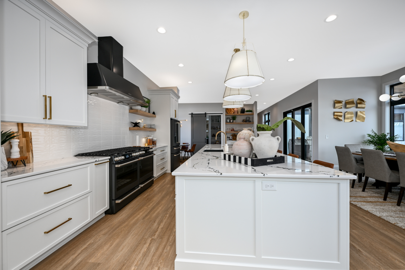 Kent New Construction Home Build | Daso Custom Cabinetry